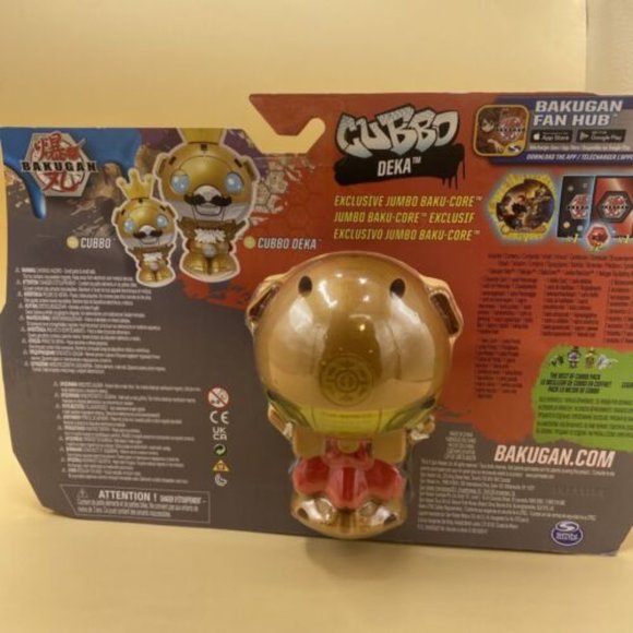 Spin | Toys | Bakugan Cubbo Cubbo Deka Target Exclusive Jumbo Bakucore ...